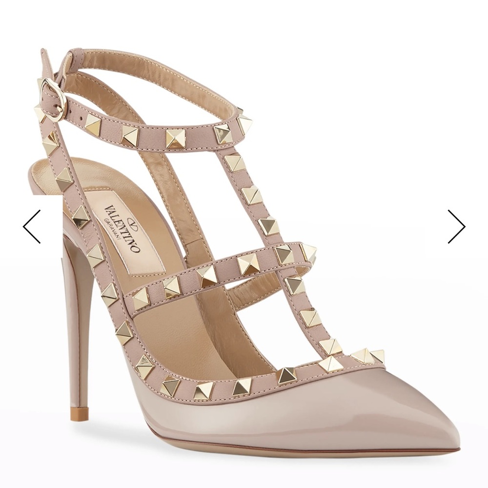 Valentino Rockstud Pumps In The Color Poudre. Good Co… - Gem